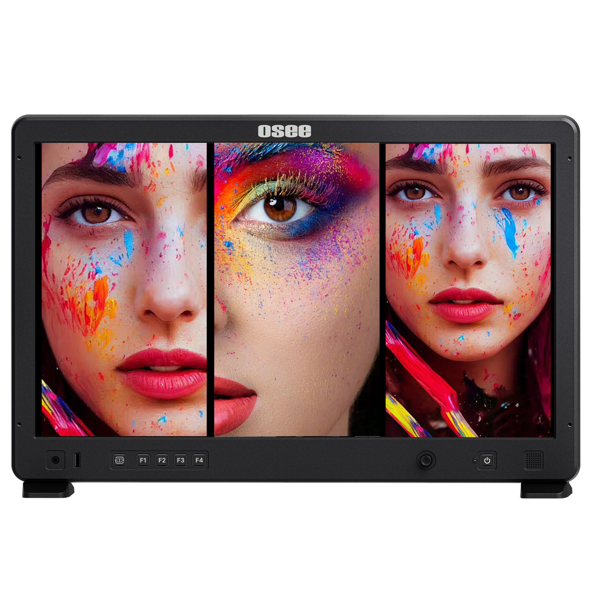 Mega 22S4 21.5" H/V Multi-View｜3*4K60 3*3G-SDI Inputs｜Production ...